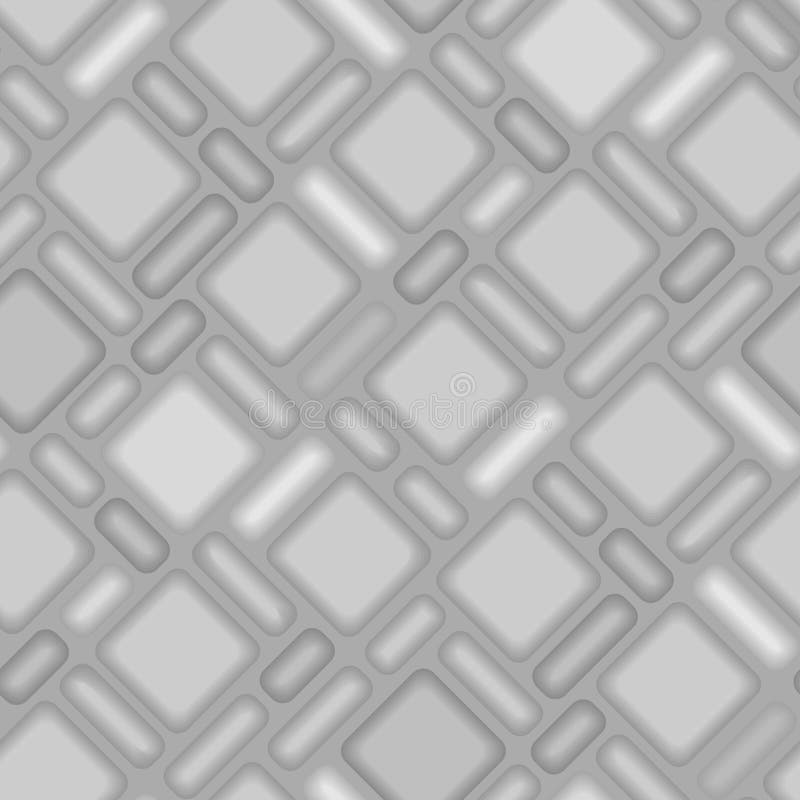 Seamless 3d tile pattern stock vector. Illustration of grey - 4684030