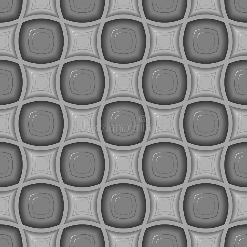 Seamless 3d tile pattern stock vector. Illustration of square - 6544226