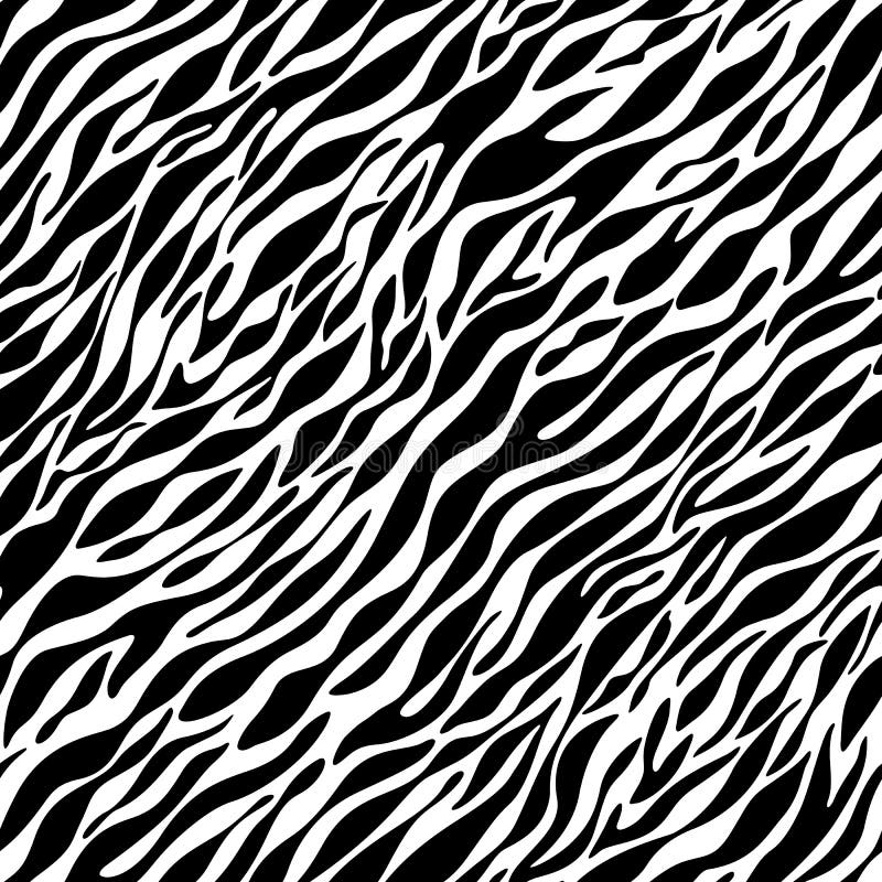 Seamless Abstract Animal Pattern Made with Vector Images, Stock Vector ...