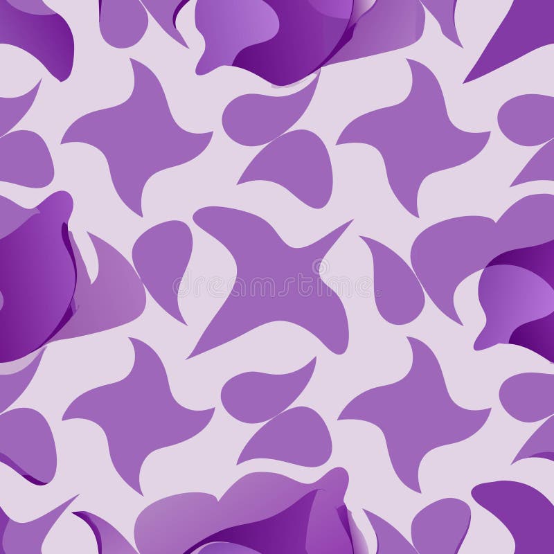Seamless Abstract Art Lilac Pattern Vector Illustration Stock ...