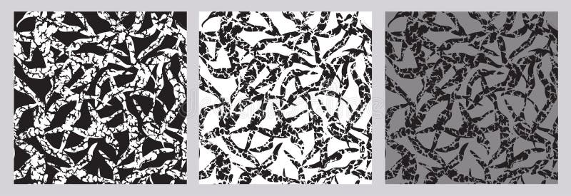 Seamless Abstract Background. Artistic Pattern with Natural Organic ...