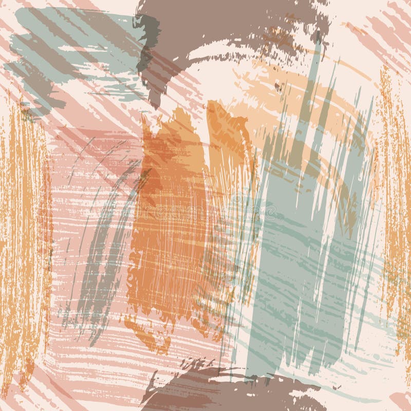 Seamless Abstract Background with Patches of Colored Paint Stock Vector ...