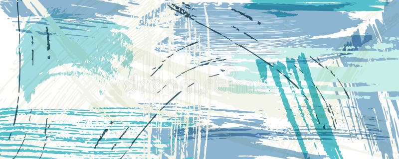 Seamless Abstract Background with Patches of Colored Paint Stock Vector ...