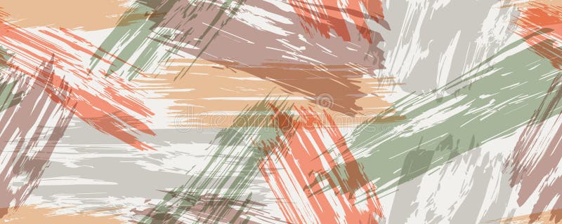 Seamless Abstract Background with Patches of Colored Paint Stock Vector ...