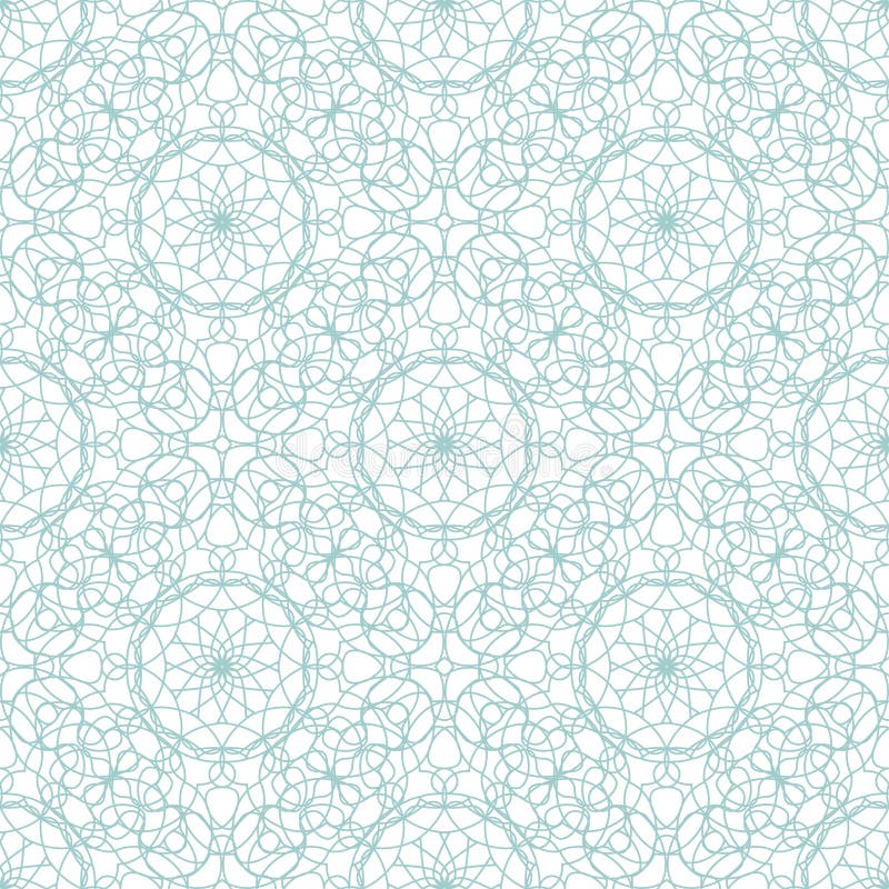Seamless Abstract Background Pattern with Guilloche Ornament Stock ...