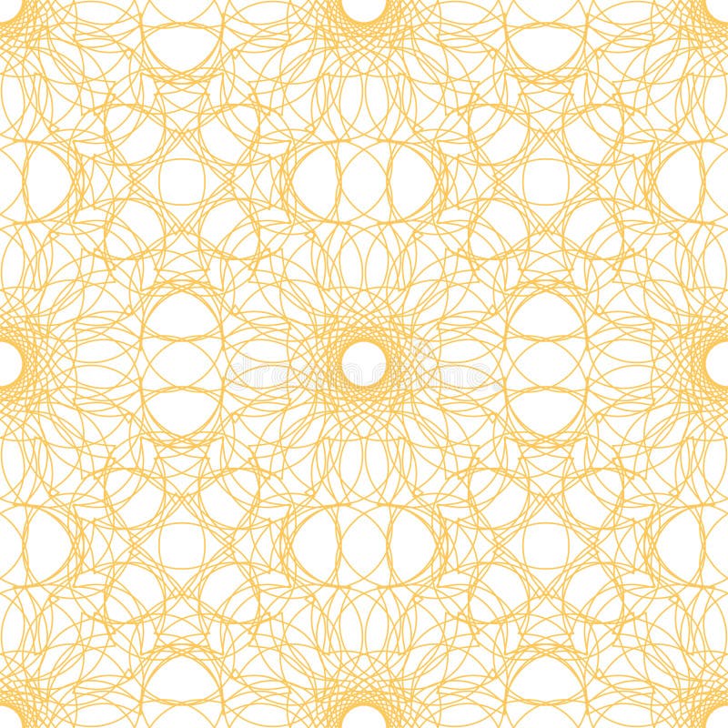 Seamless Abstract Background Pattern Guilloche Ornament Stock Vector ...