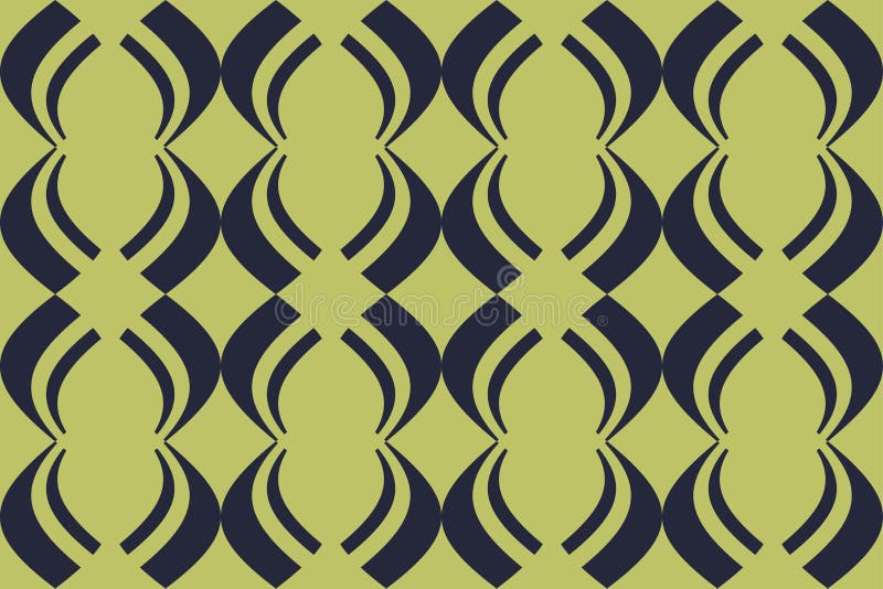 Seamless, Abstract Background Pattern Made Curvy Shapes Stock Vector ...