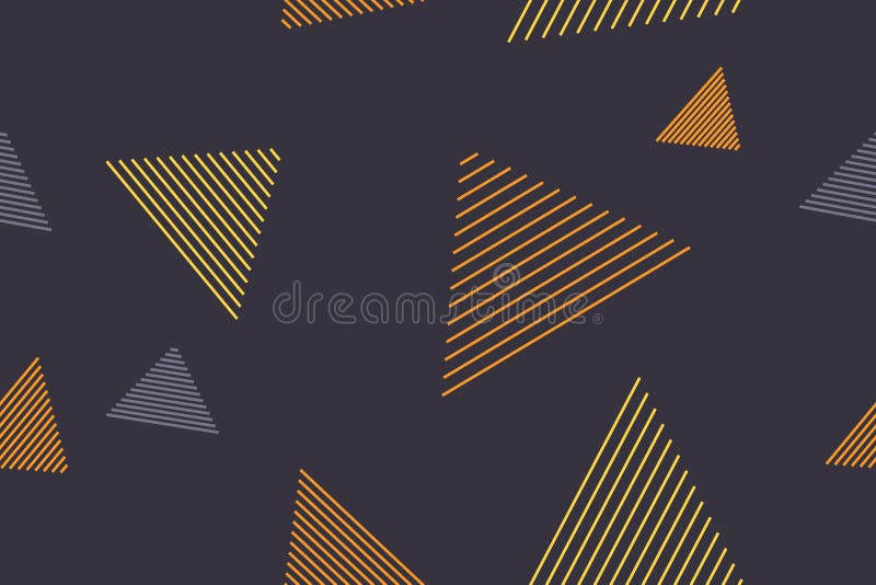 Seamless, Abstract Background Pattern Made with Lines Forming Triangle ...