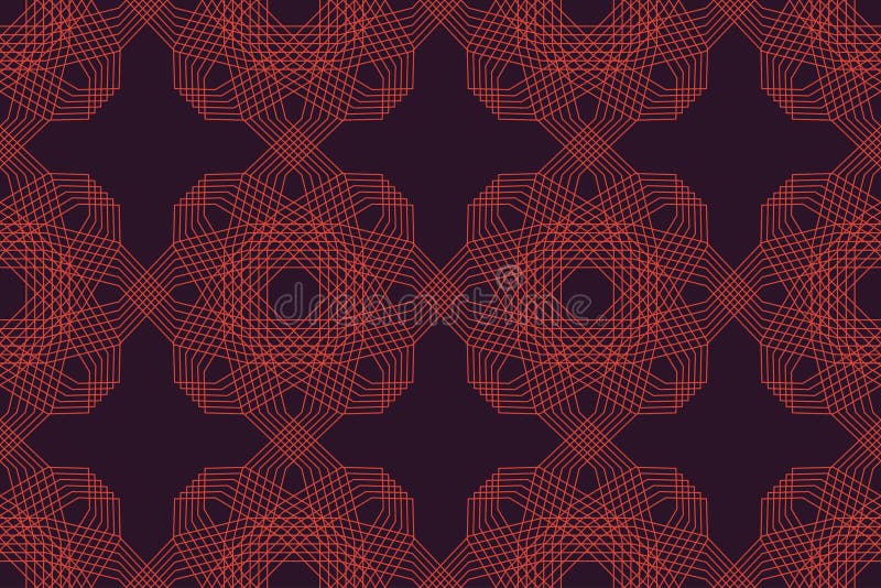 Seamless, Abstract Background Pattern Made with Repeated Lines Forming ...