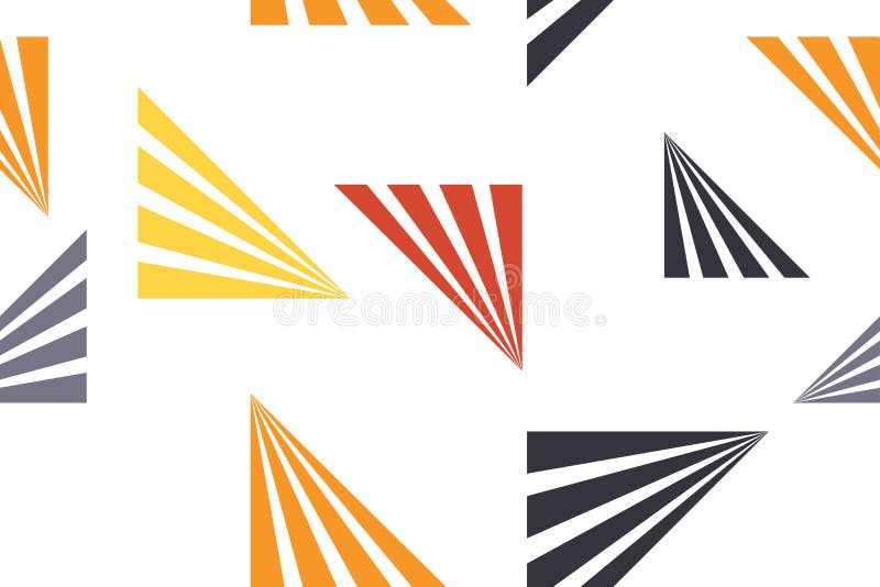 Seamless, Abstract Background Pattern Made with Stripes Forming ...