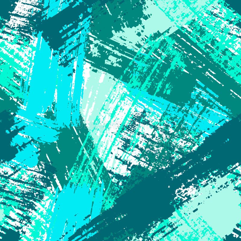 Seamless Abstract Background Pattern with Paint Strokes. Vector Stock ...