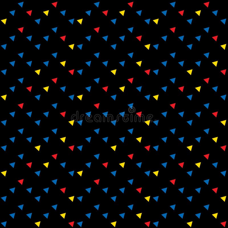 Seamless Abstract Background Pattern of a Variety of Triangles ...