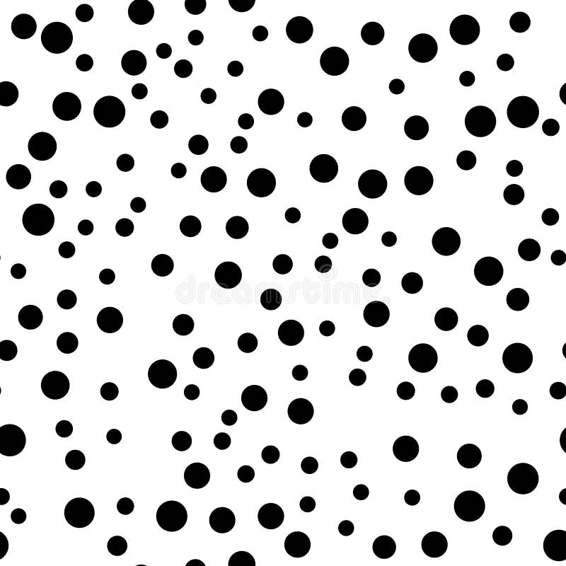 Black White Seamless Dot Pattern Stock Illustrations – 64,085 Black ...