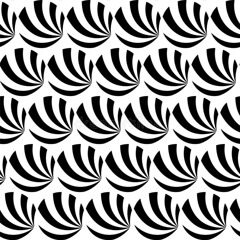 Black and White Concave Rectanguless Expanding from the Center. Optical ...