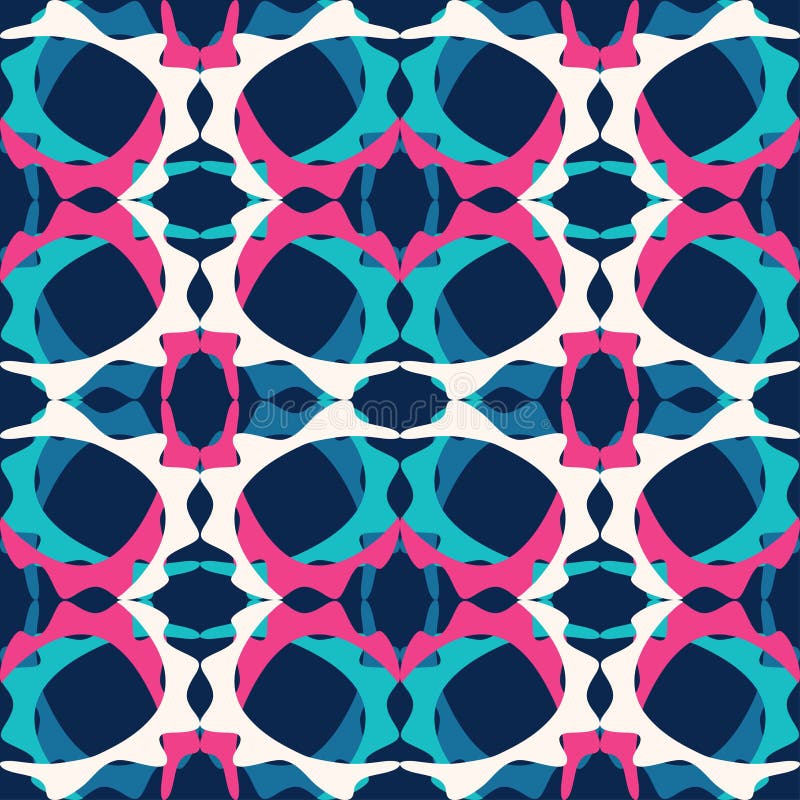 Seamless Abstract Bright Color Pattern Stock Illustration ...