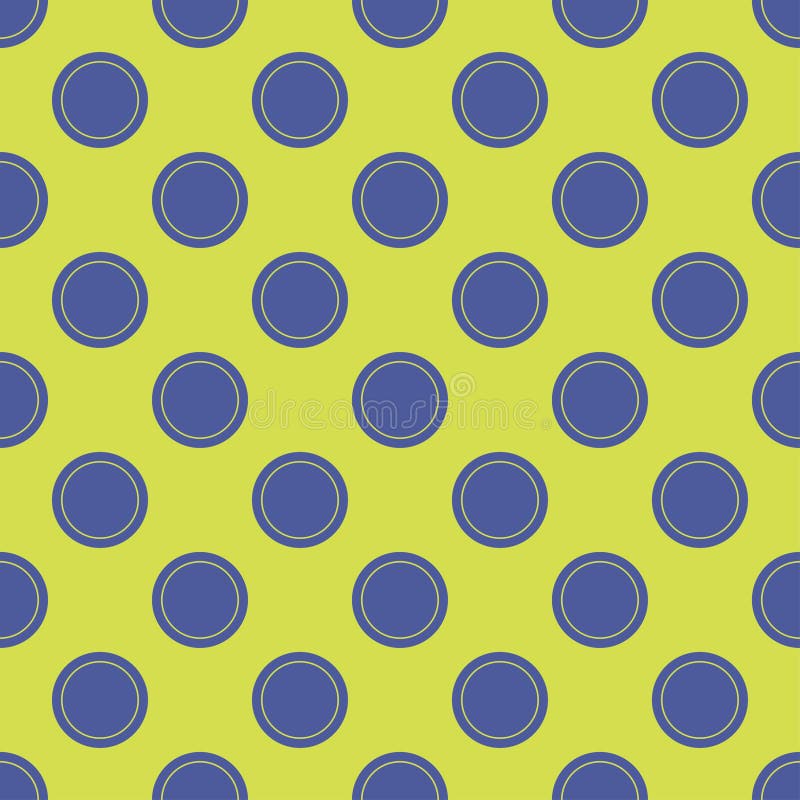 Seamless Abstract Circle Dots Pattern Stock Vector - Illustration of ...