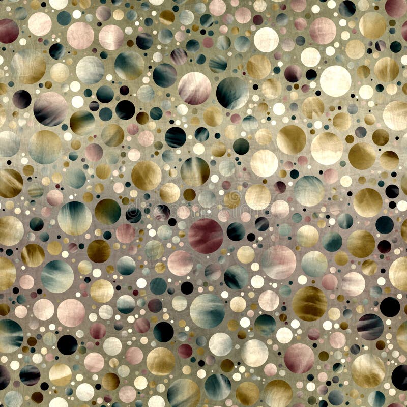 Seamless Abstract Circle Geo Pattern for Surface Print Stock Photo ...
