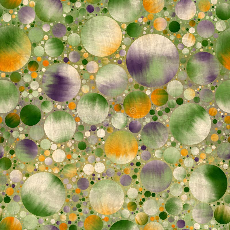 Seamless Abstract Circle Geo Pattern for Surface Print Stock ...