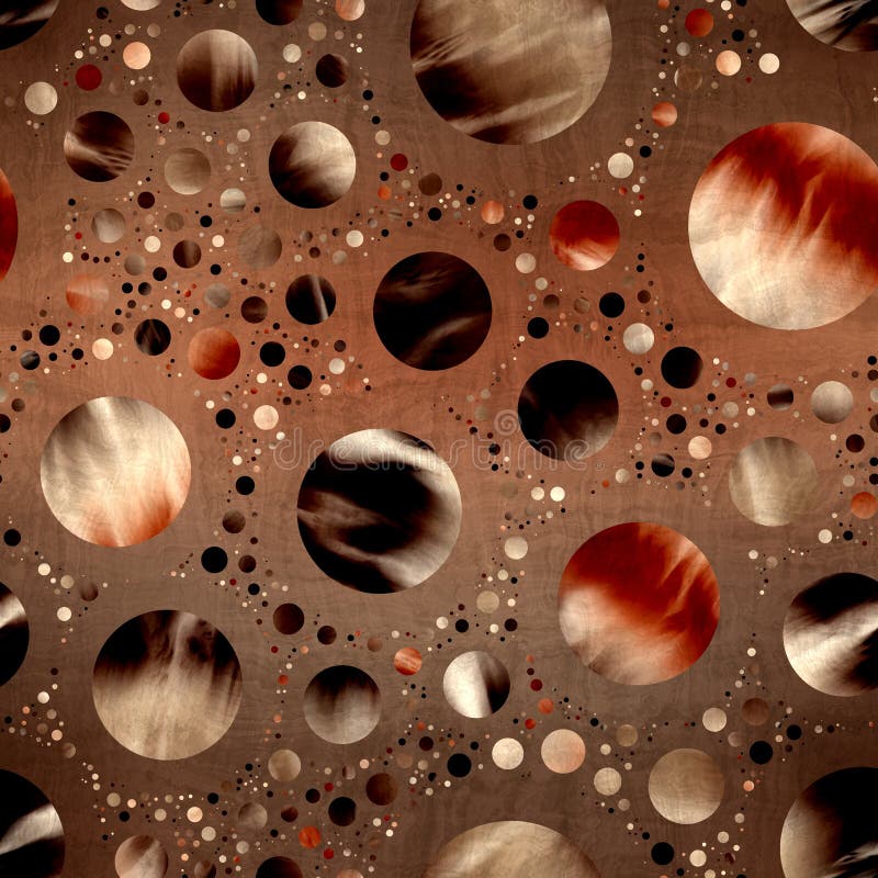 Seamless Abstract Circle Geo Pattern for Surface Print Stock Photo ...