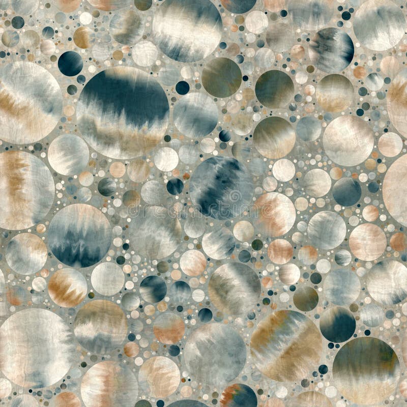 Seamless Abstract Circle Geo Pattern for Surface Print Stock Photo ...