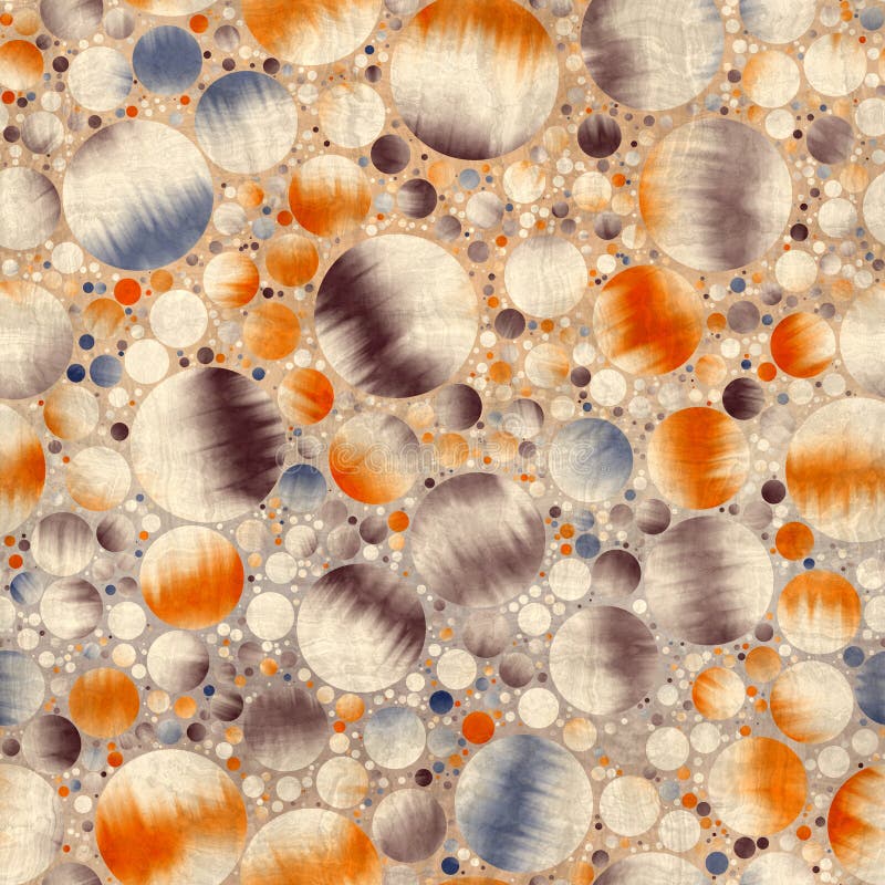 Seamless Abstract Circle Geo Pattern for Surface Print Stock Photo ...