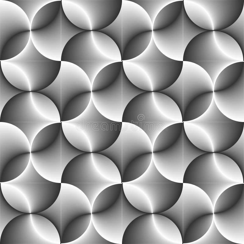Seamless Abstract Circle Texture Stock Image - Image: 6555211