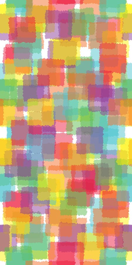 Seamless Abstract Colorful Rough Overlapped Rectangles Stock ...