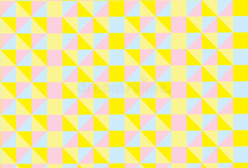 Seamless Abstract Colorful Triangle Pattern Background Stock Vector ...