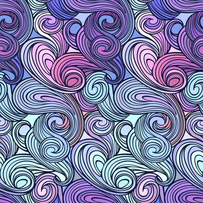 Curly Wave Pattern Stock Illustrations – 32,354 Curly Wave Pattern ...