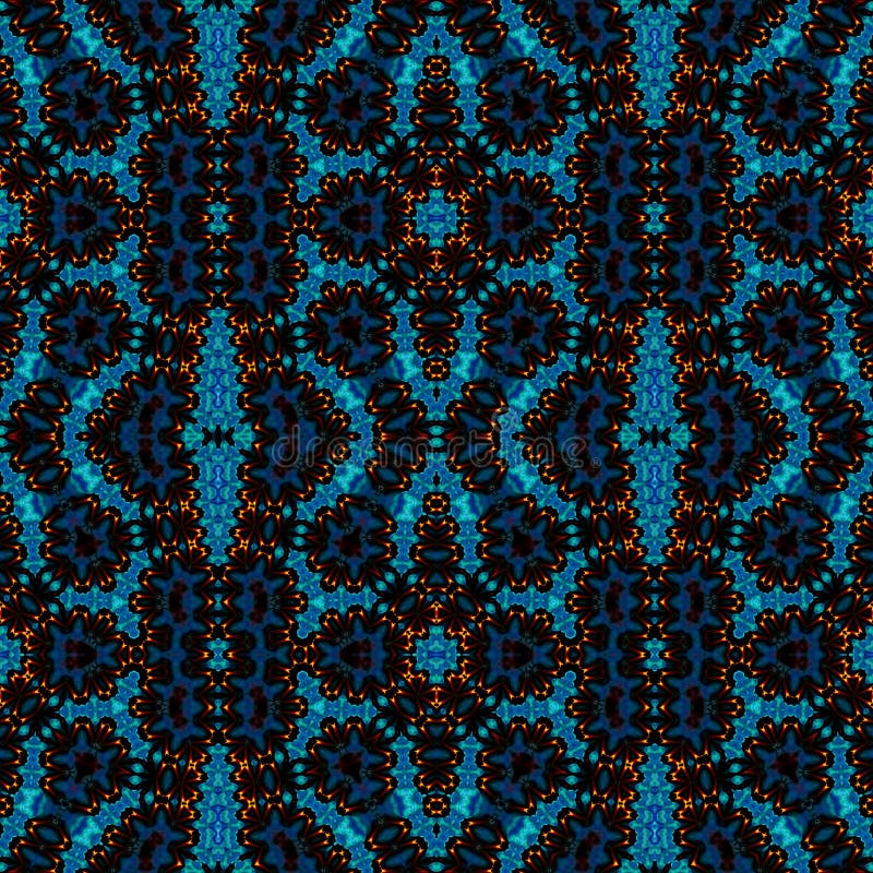 Seamless Abstract Decorative Pattern Stock Illustration - Illustration ...