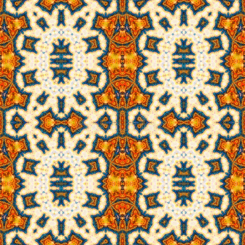 Seamless Abstract Decorative Pattern Stock Illustration - Illustration ...