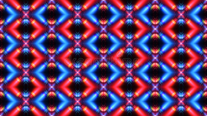 Seamless Abstract Futuristic Pattern Illustration 3d Render Stock ...