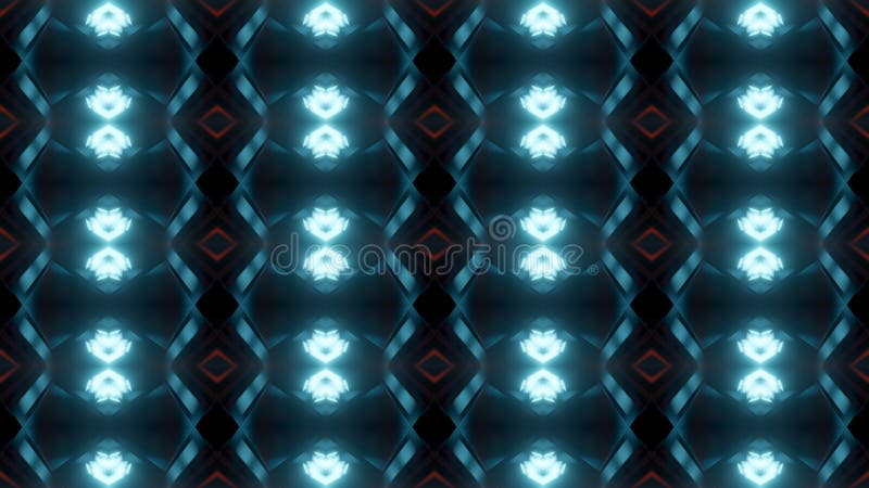 Seamless Abstract Futuristic Pattern Illustration 3d Render Stock ...