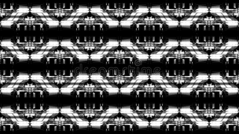 Seamless Abstract Futuristic Pattern Illustration 3d Render Stock ...