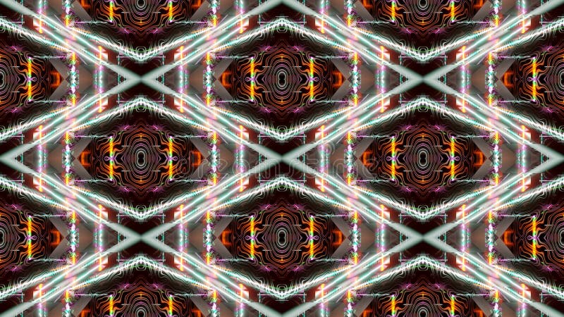 Seamless Abstract Futuristic Pattern Illustration 3d Render Stock ...