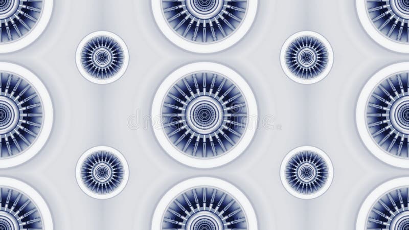 Seamless Abstract Futuristic Pattern Illustration 3d Render Stock ...