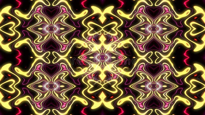 Seamless Abstract Futuristic Pattern Illustration 3d Render Stock ...