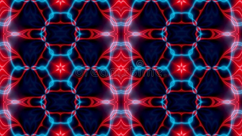 Seamless Abstract Futuristic Pattern Illustration 3d Render Stock ...