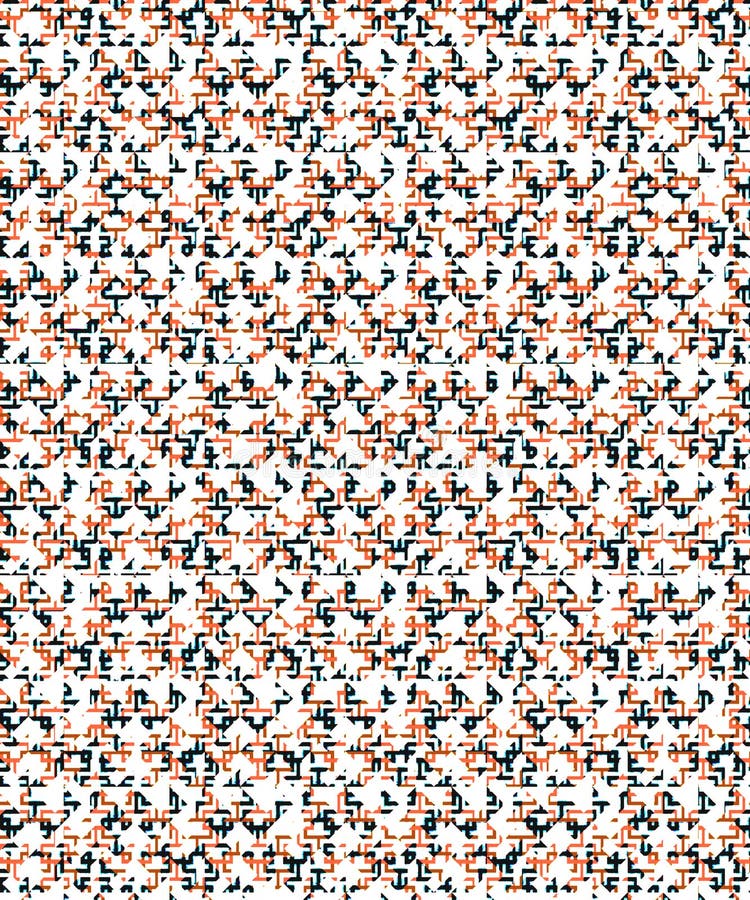 Seamless Abstract Geometric Allover Patterns Illustrations for Fabrics ...