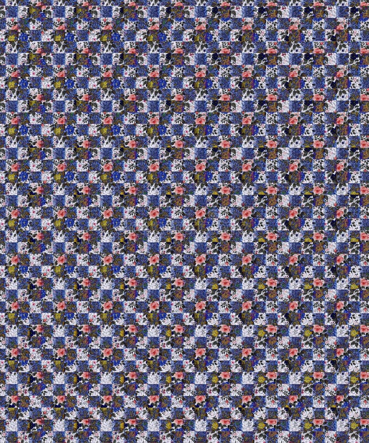 Seamless Abstract Geometric Allover Patterns Illustrations for Fabrics ...