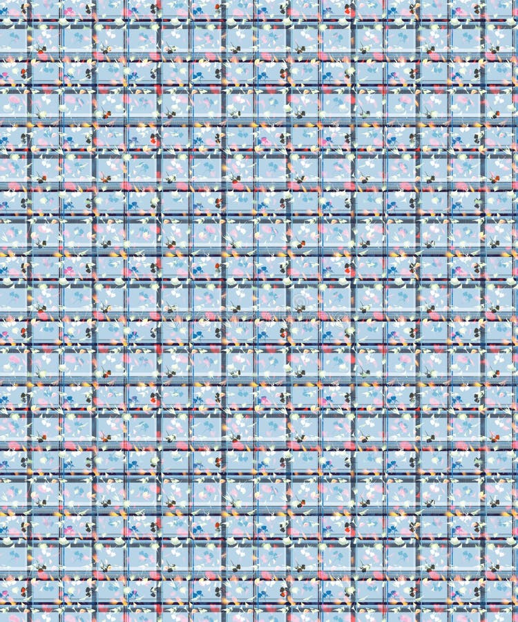 Seamless Abstract Geometric Allover Patterns Illustrations for Fabrics ...