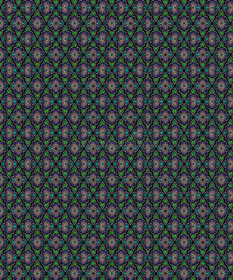 Seamless Abstract Geometric Allover Patterns Illustrations for Fabrics ...