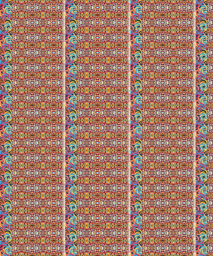 Seamless Abstract Geometric Allover Patterns Illustrations for Fabrics ...