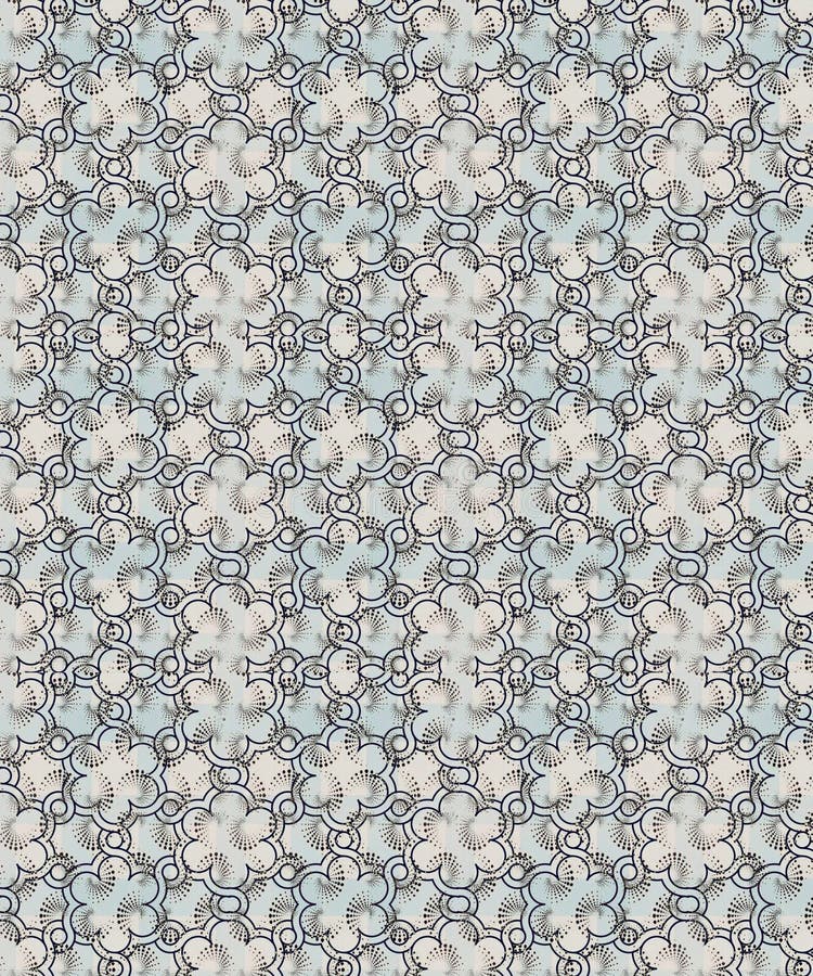 Seamless Abstract Geometric Allover Patterns Illustrations for Fabrics ...