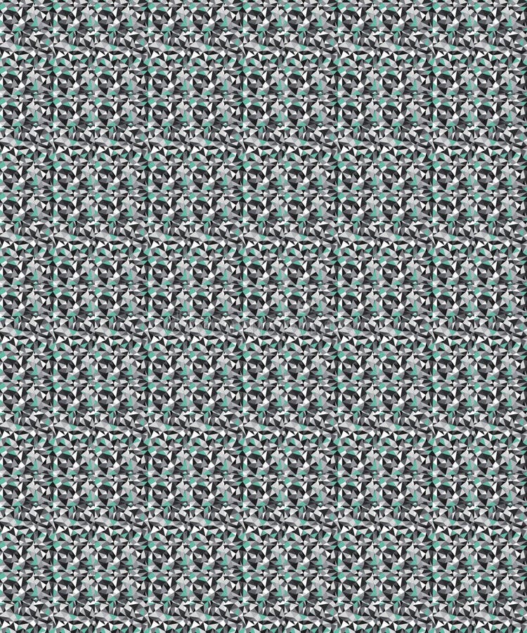 Seamless Abstract Geometric Allover Patterns Illustrations for Fabrics ...