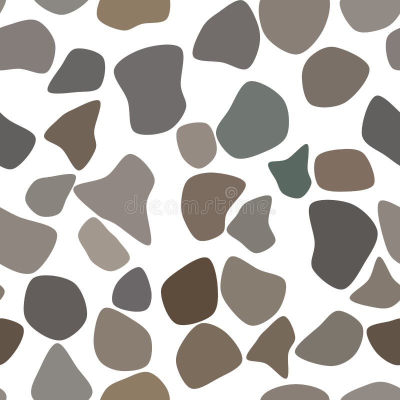 Seamless Abstract Geometric Background with Shape of Rounded Shapes ...