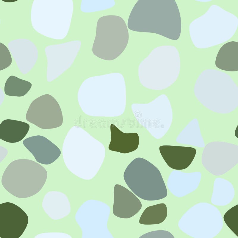 Seamless Abstract Geometric Background with Shape of Rounded Shapes ...