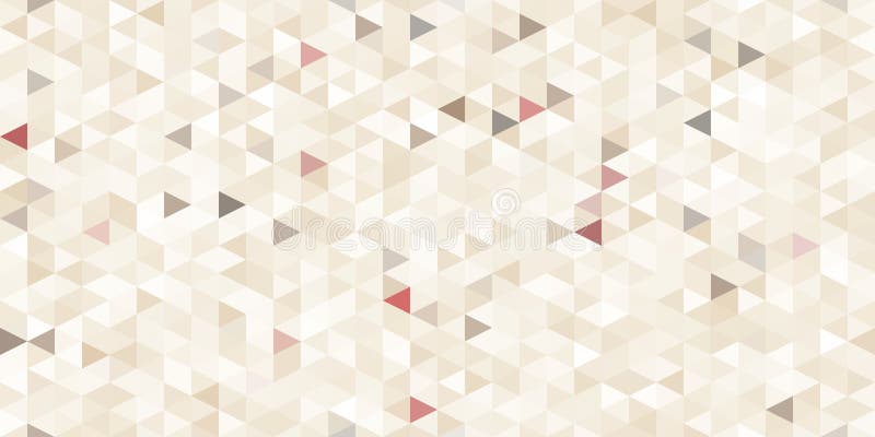 Seamless Abstract Geometric Neutral Beige Brown Triangle Background ...