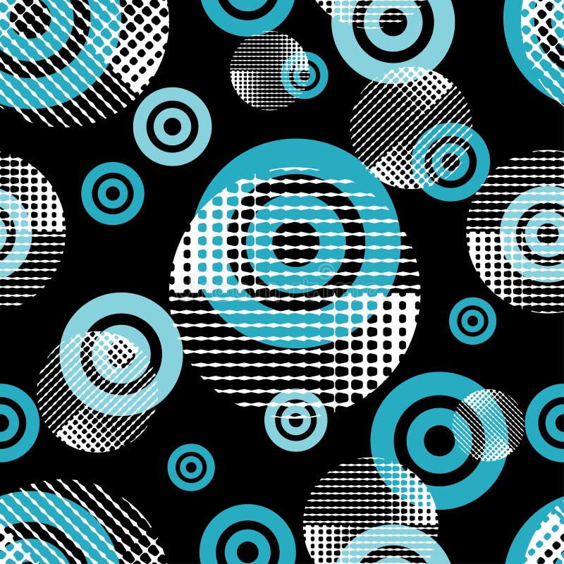 Seamless Abstract Geometric Pattern. Drops Texture. Mosaic Texture. Can ...