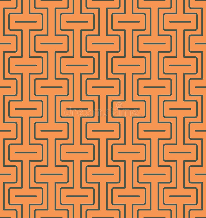 Seamless Abstract Geometric Pattern with Lines and Rectangles -vector ...